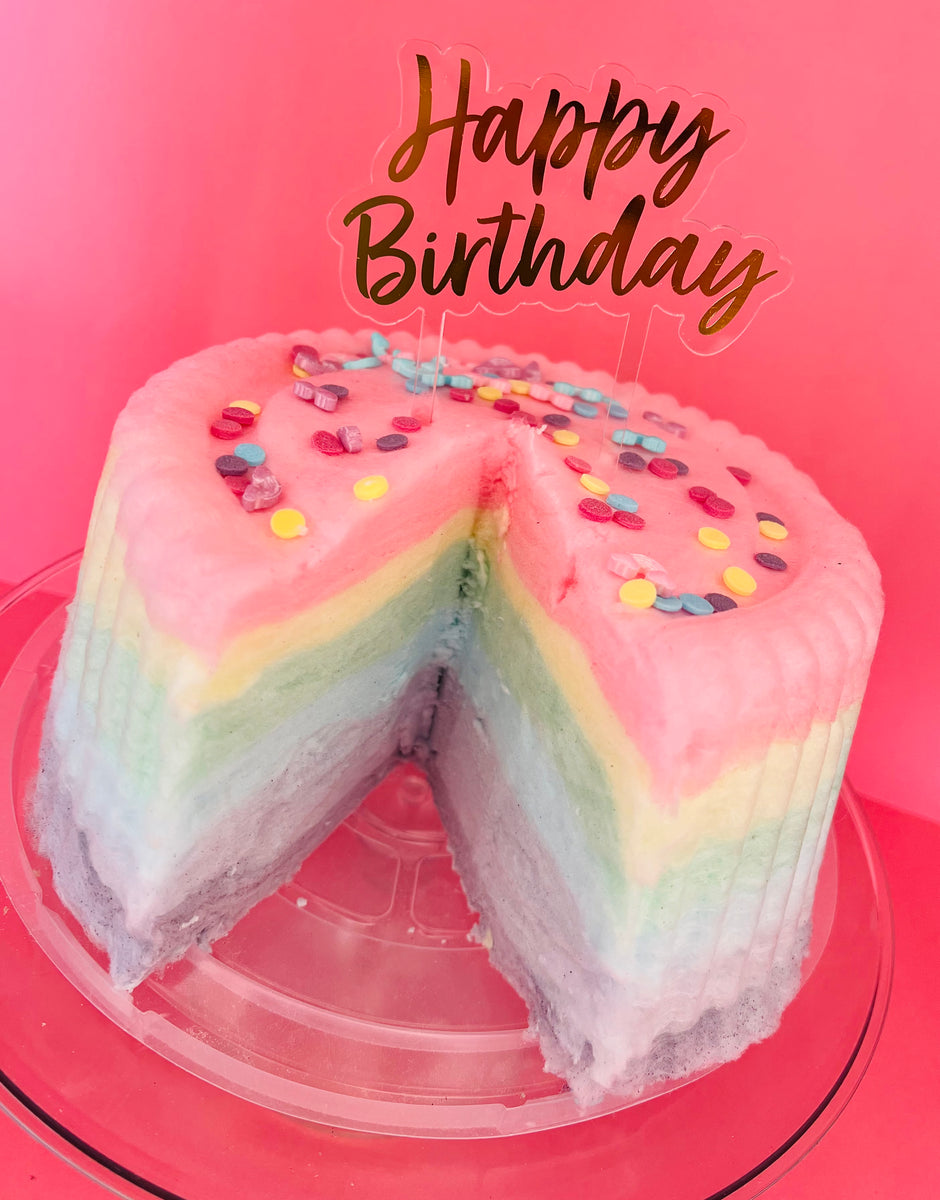 Fairy Floss Cake – Clouds Of Sweet Favors